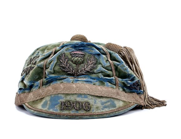 Bonhams : 1905/06 John Scoular Scotland Rugby Cap