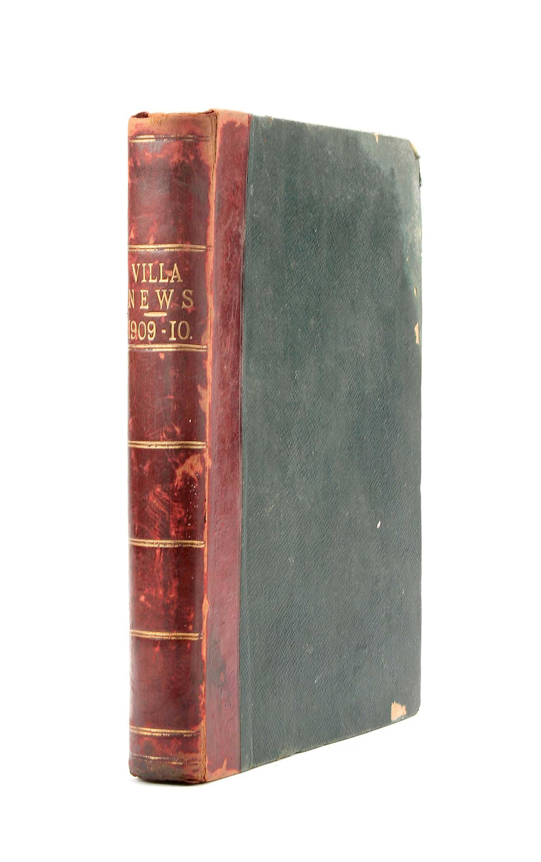 Aston Villa 1965/66 Bound Volume Of - auctions & price archive