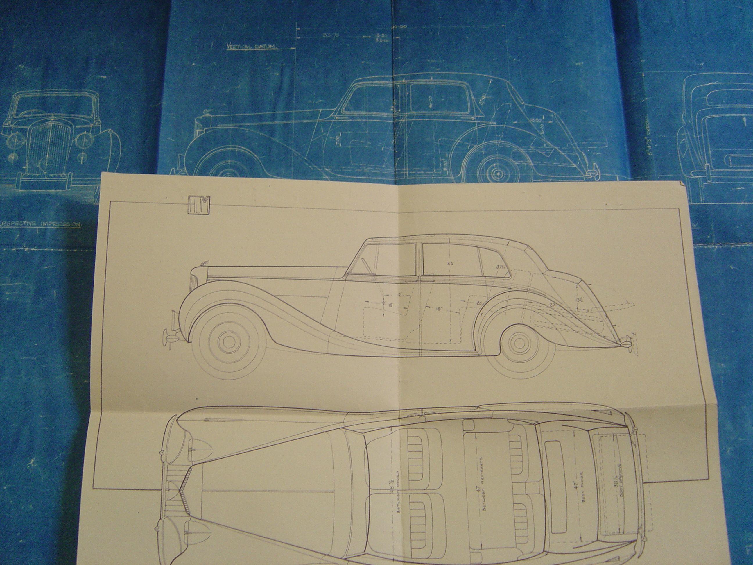 Bonhams Cars : A Bentley Mark VI blueprint,