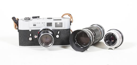 Bonhams : Leica M5 camera outfit qty