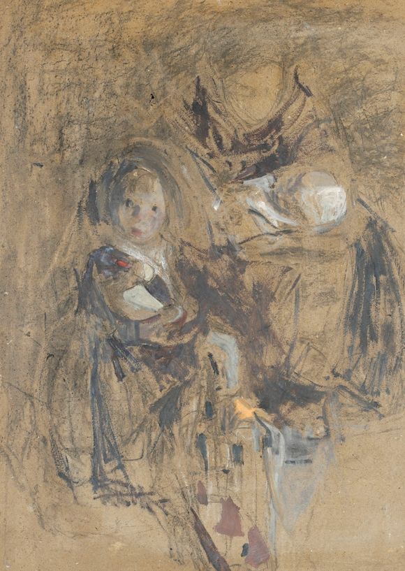 Bonhams : Beatrice How (British, 1867-1932) 'Mère et Enfant'