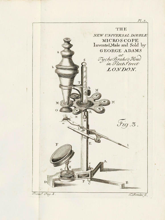Bonhams Adams George Micrographia Illustrata Or The Knowledge Of