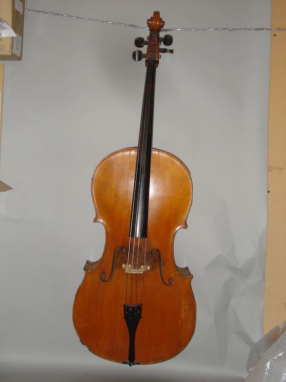 Bonhams : A Saxon Cello, circa 1900