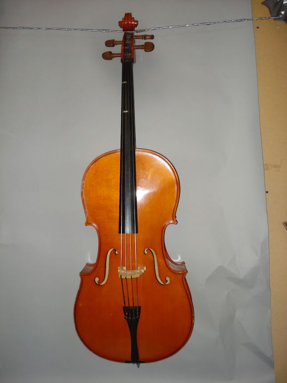 Bonhams : An Andreas Zeller small size Cello