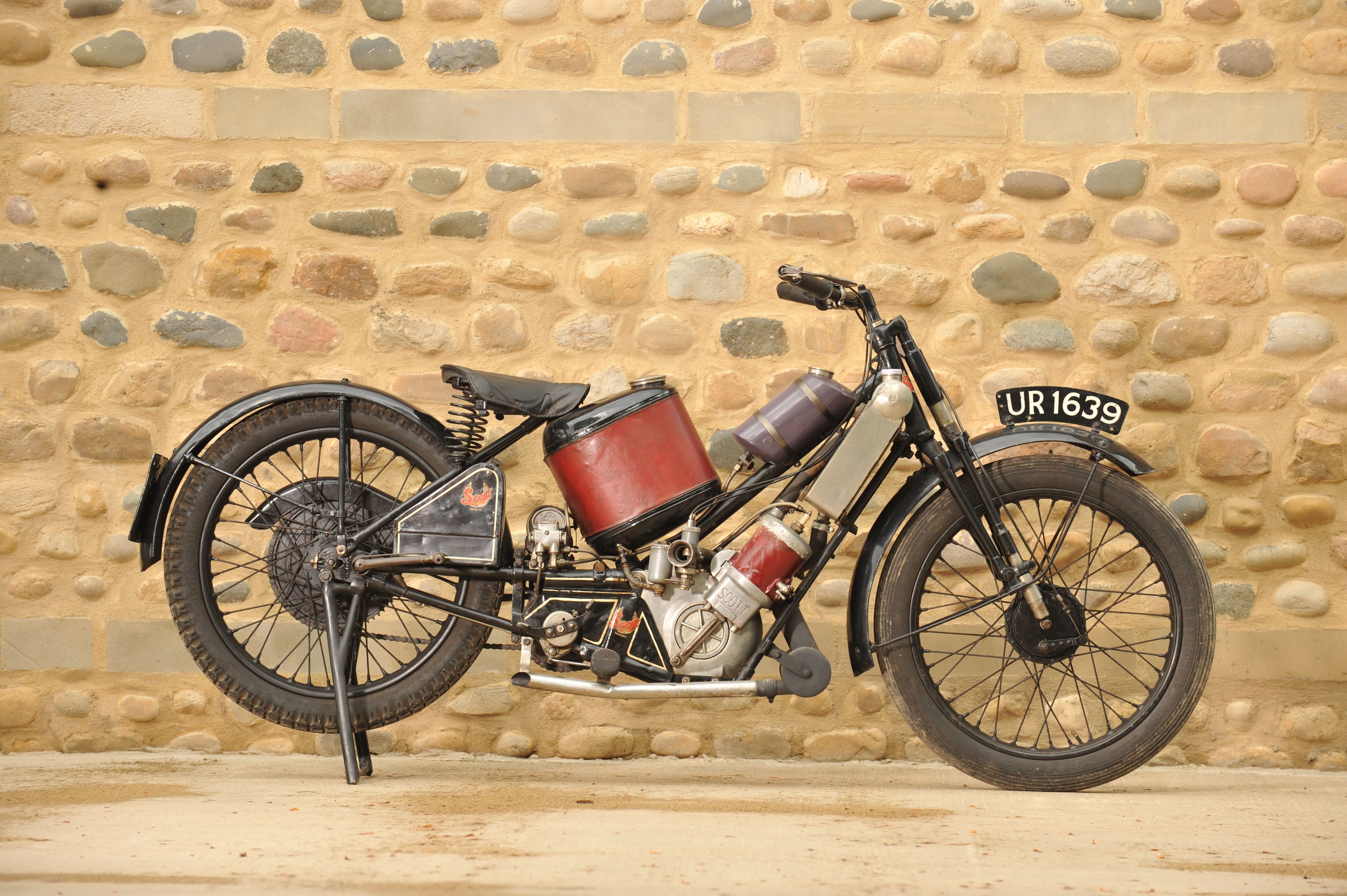 Bonhams Cars : The ex-Oliver Langton,1928 Scott 500cc Two-speed Super ...