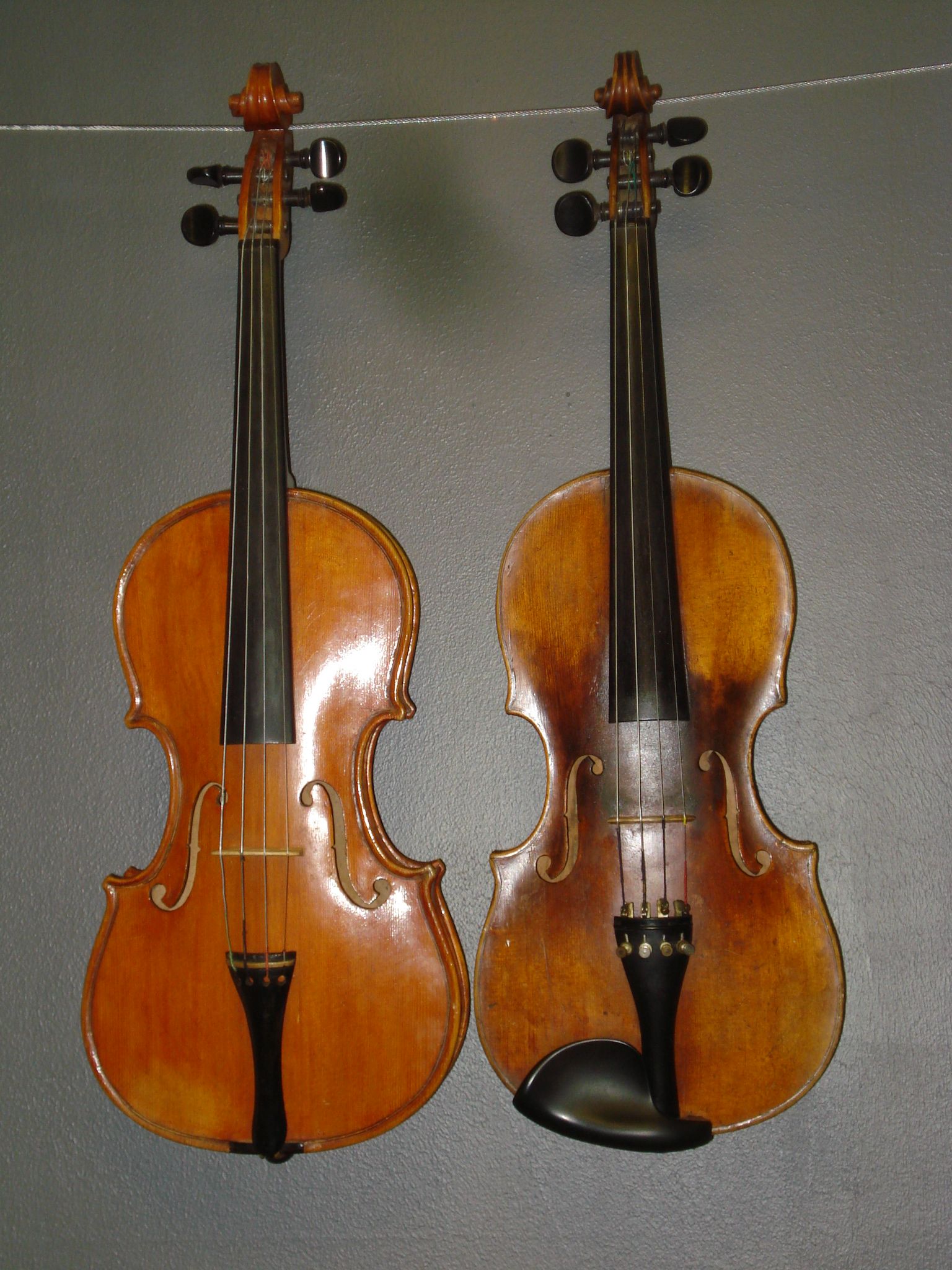 Baroque Violin Compared To Modern Violin The Baroque German Violin