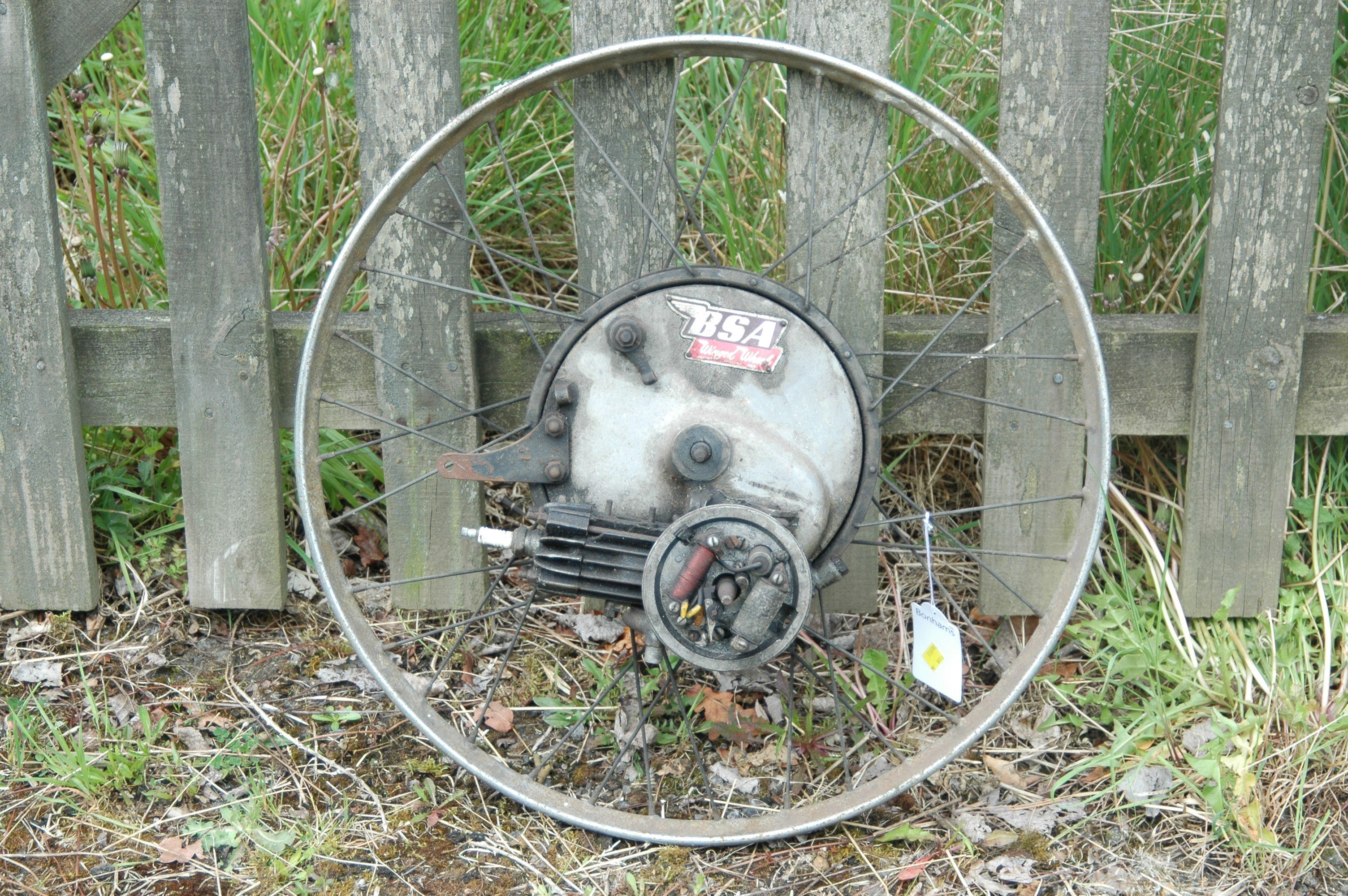 Bonhams Cars : BSA Winged Wheel unit,
