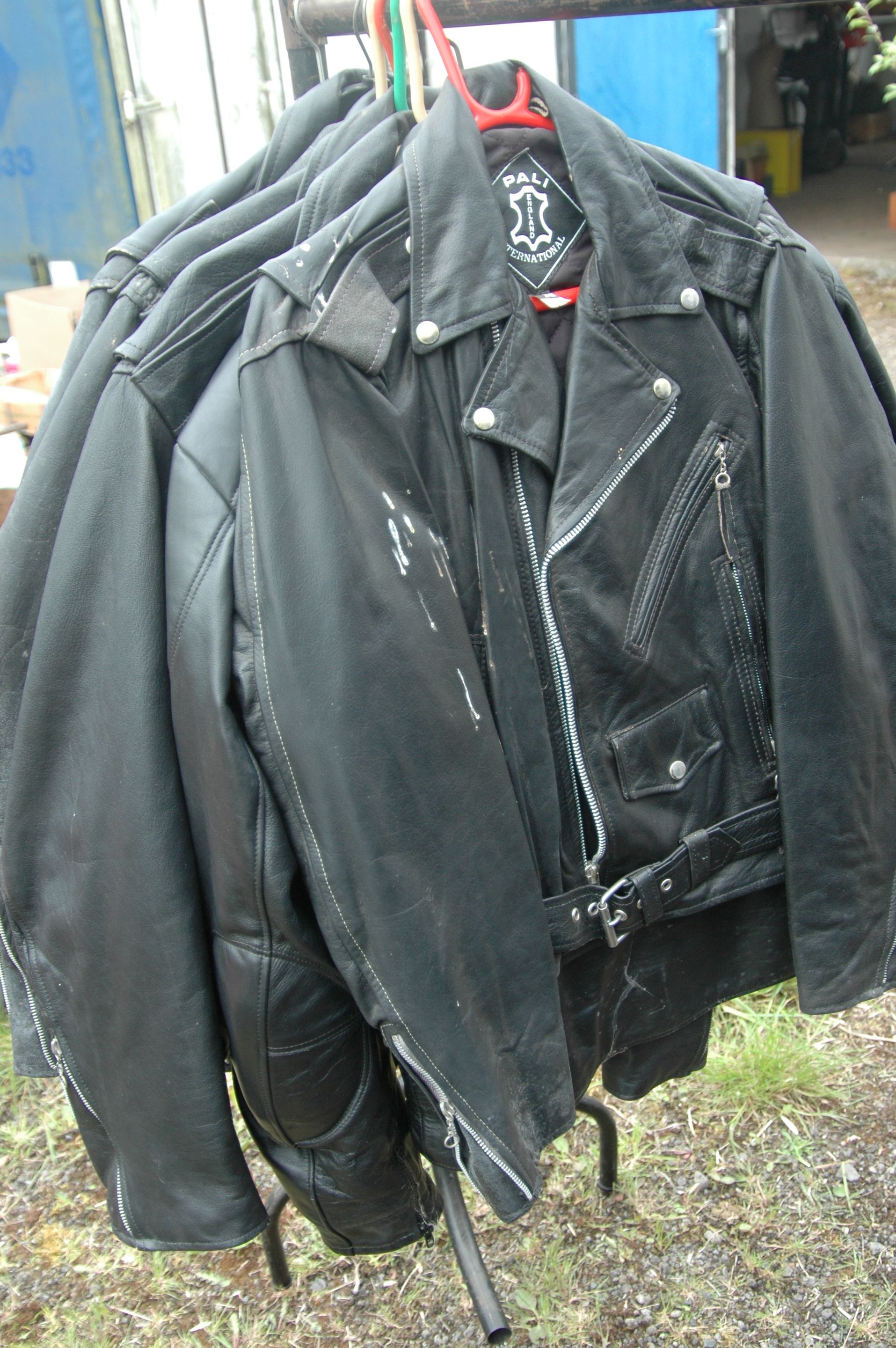 Bonhams Cars : Seven leather jackets with BSA motifs