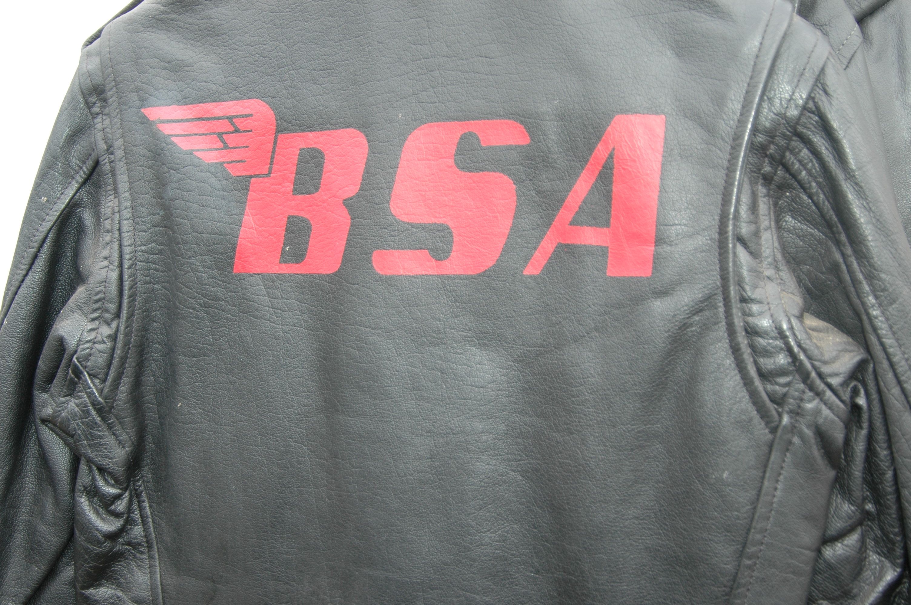 Bonhams Cars : Seven leather jackets with BSA motifs,