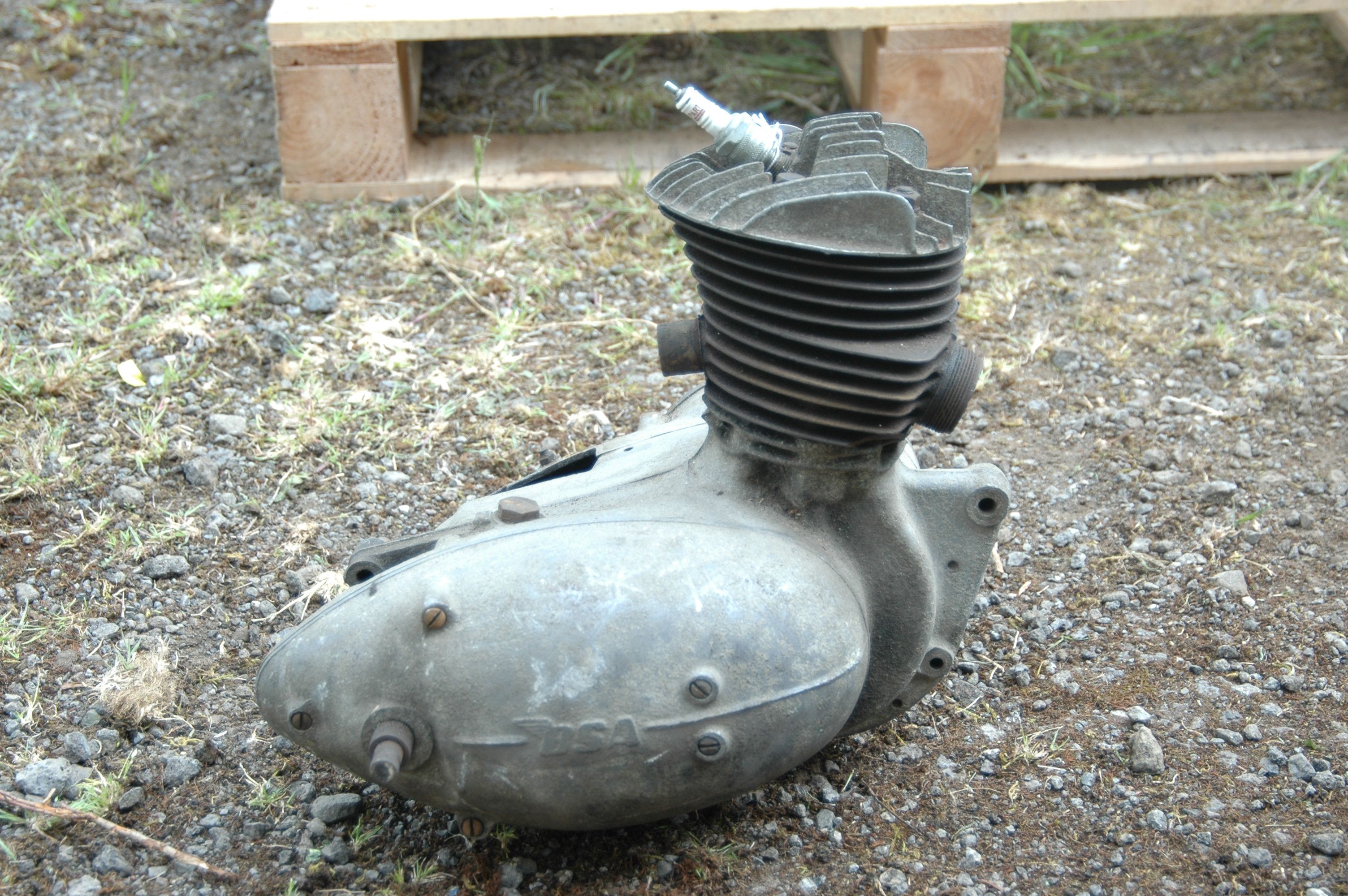 Bonhams Cars : A BSA D1 125cc engine unit,