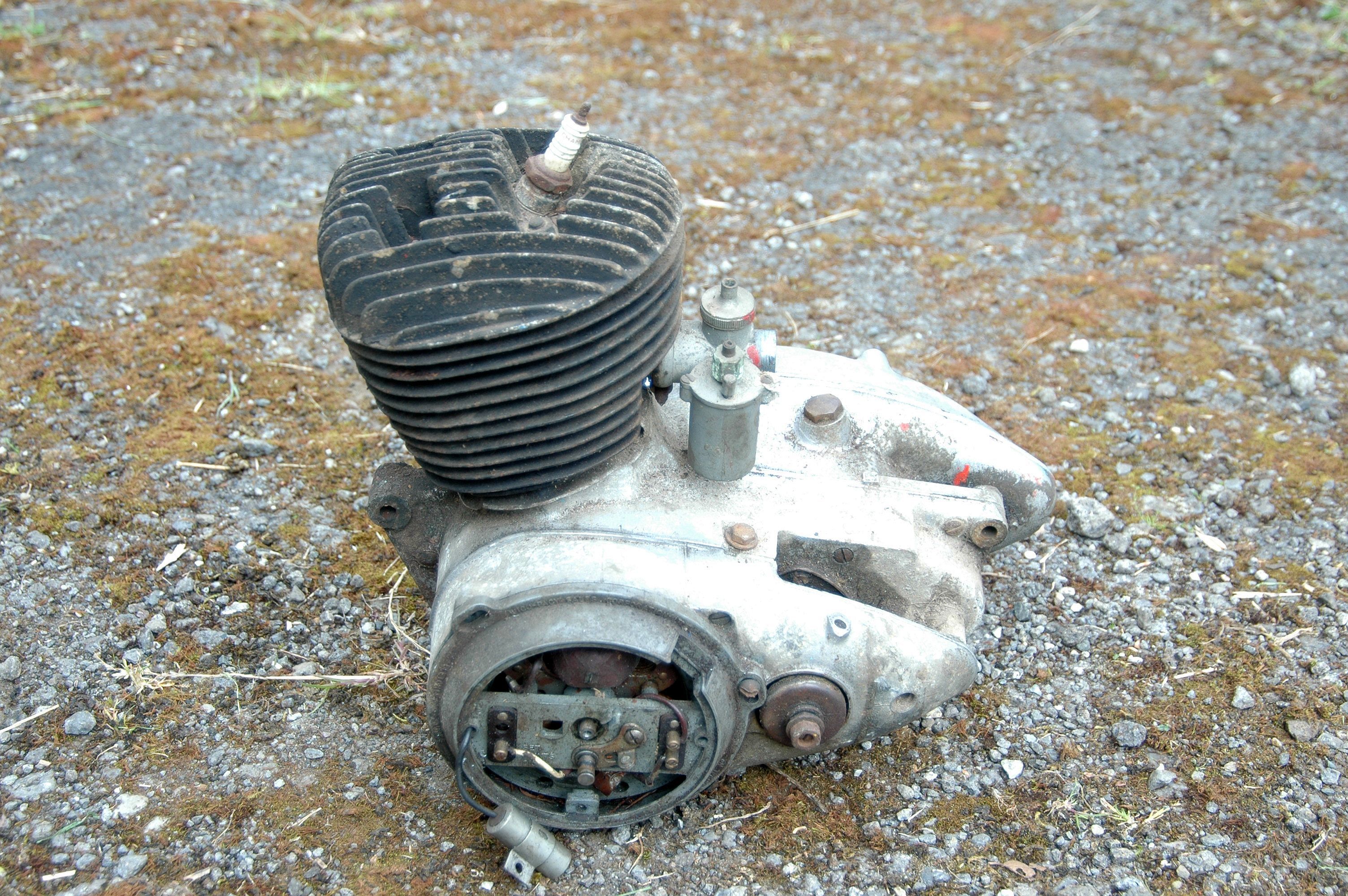 Bonhams Cars : A BSA D14 Bantam engine unit,