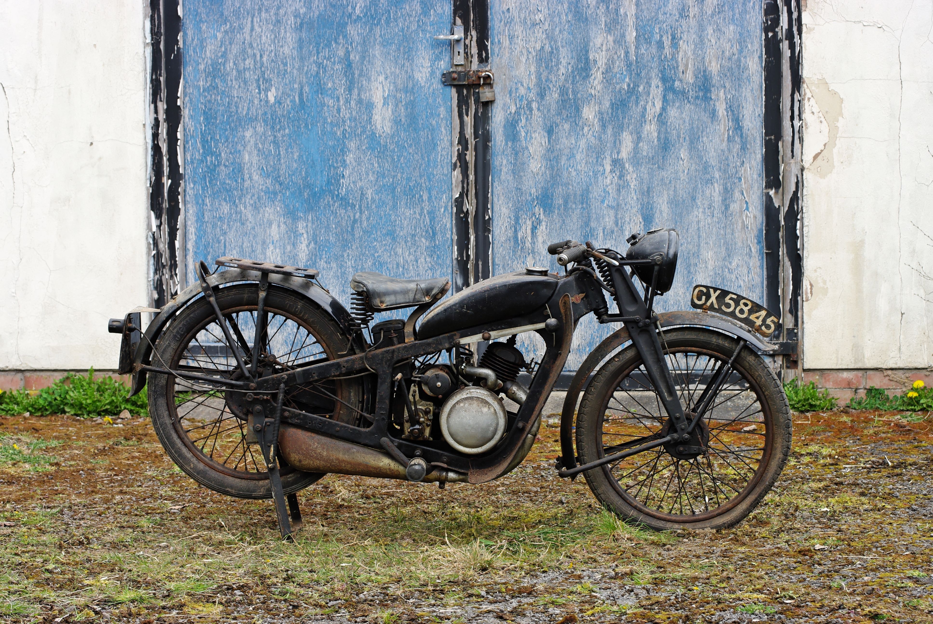 1956 NSU 123cc Superfox Frame no. 1284156 Engine no. 3125 976 ...