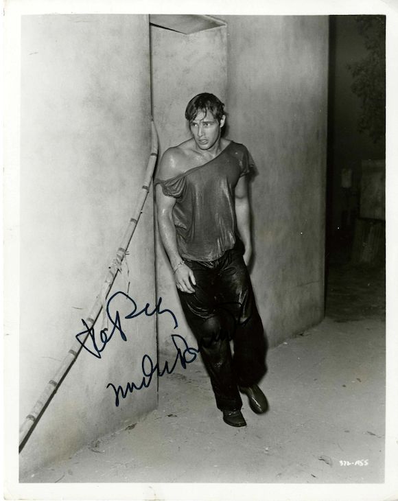 Bonhams : An autographed Marlon Brando still,