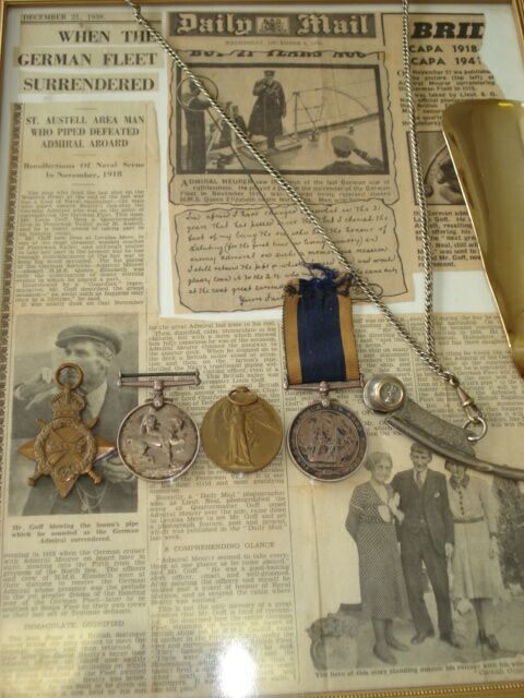 Bonhams : Royal Navy Interest, Historic Bosun's Call, Medals And Archive