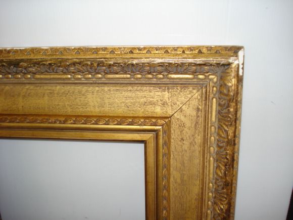Bonhams : An English 19th Century gilded composition Watts frame