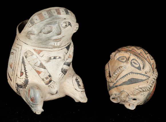 Bonhams : Two Casas Grandes pottery vessels, Mexico c. AD1300-1500 19cm ...