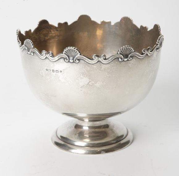 Bonhams : A rose bowl by William Henry Sparrow, Birmingham 1908
