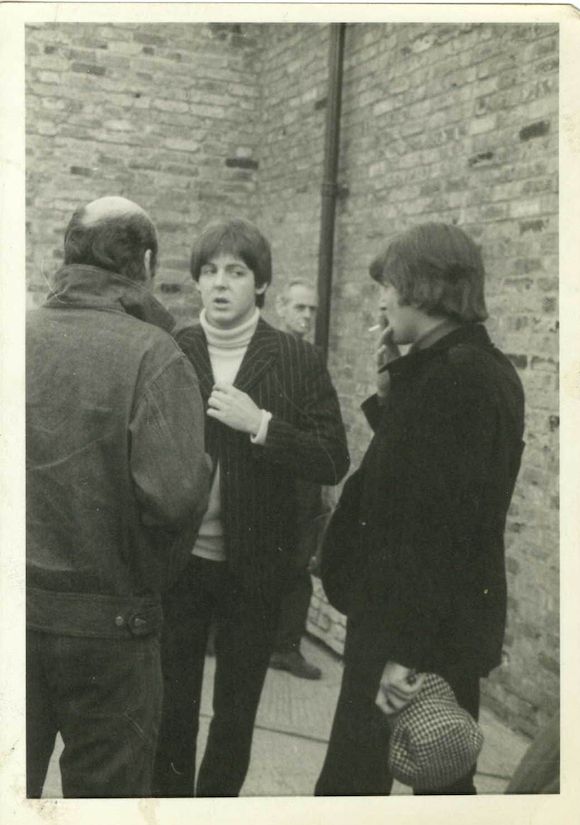 Bonhams : Three unpublished photographs of the Beatles during filming ...
