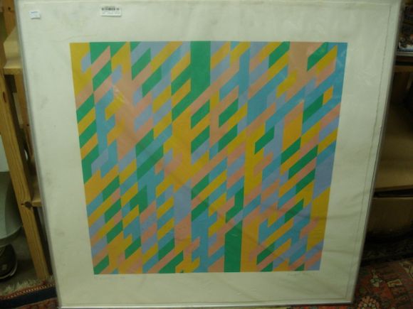 Bonhams : Bridget Riley (British, born 1931) To Midsummer Colour ...