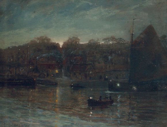 Bonhams : Edward Hamilton Chetwood-Aiken (British, born 1867) A harbour ...