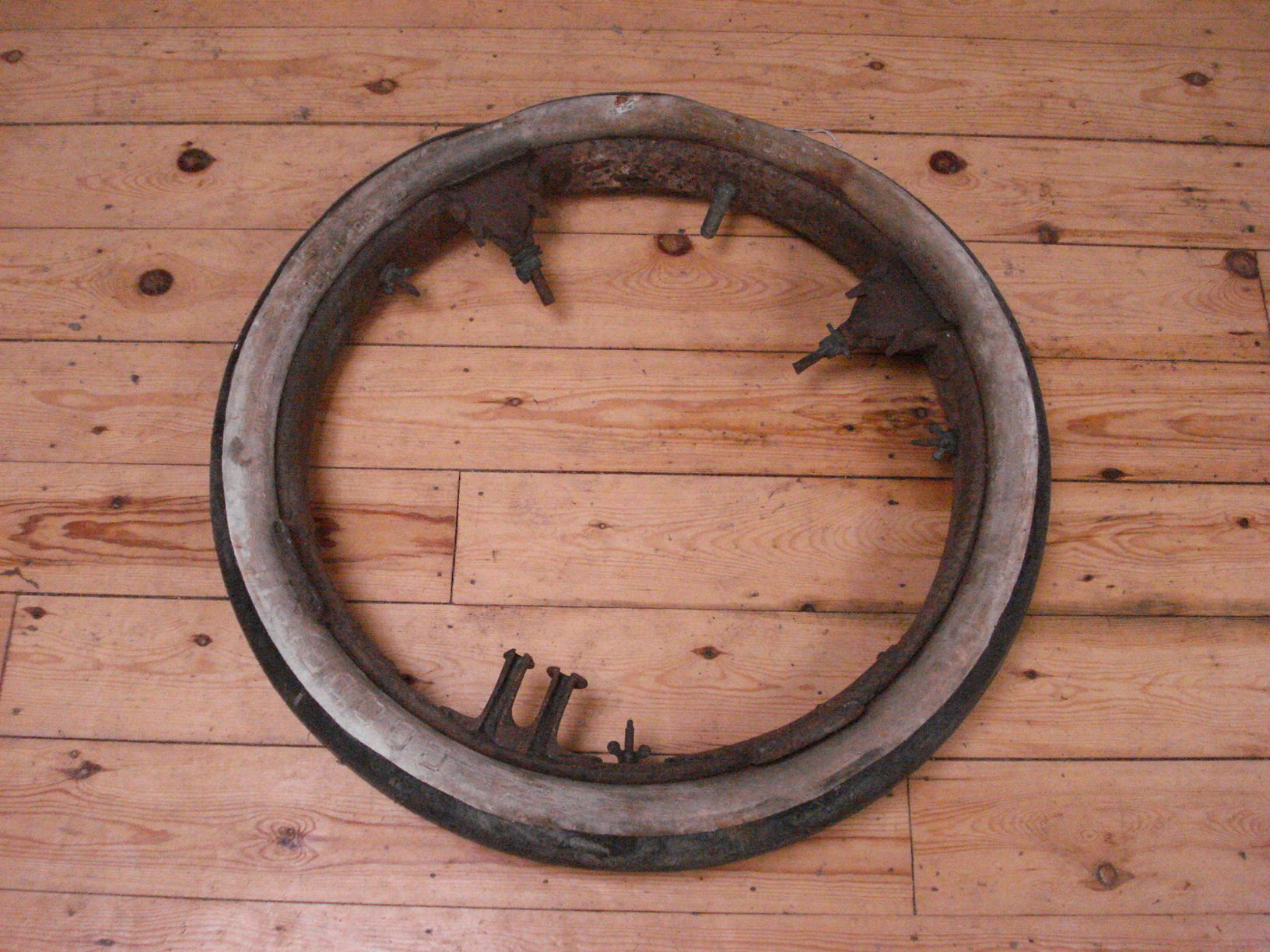 Bonhams Cars : A Stepney wheel,