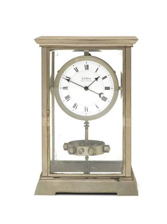 Bonhams : A rare and untouched early 20th century Reutter Atmos clock ...