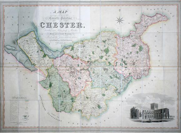 Bonhams : Swire (William) and Hutchings (W. F.) A Map of the County ...