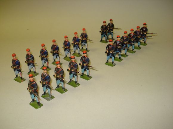 Bonhams : Britains from set 189, Belgian Infantry 20