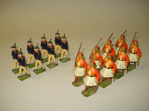 Bonhams : Britains set 169, Italian Bersaglieri 16