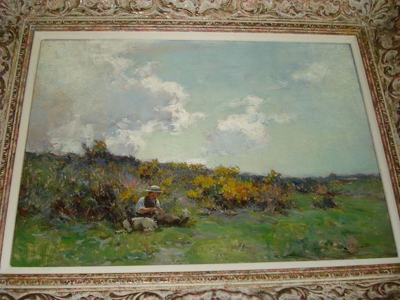 Bonhams : Adam Edwin Proctor (British, 1864-1913) Summer Idyll