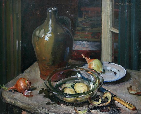 Bonhams : William Charles Penn (British, 1877-1968) Still life with ...