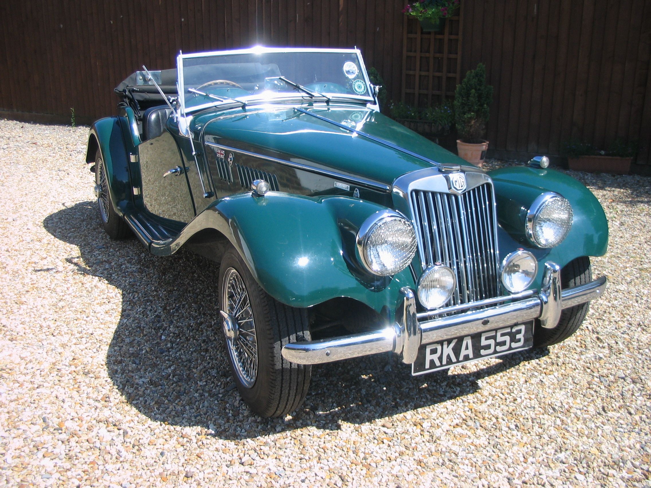 Bonhams Cars : 1954 MG Midget TF 1250 Roadster Chassis no. 5758 Engine ...