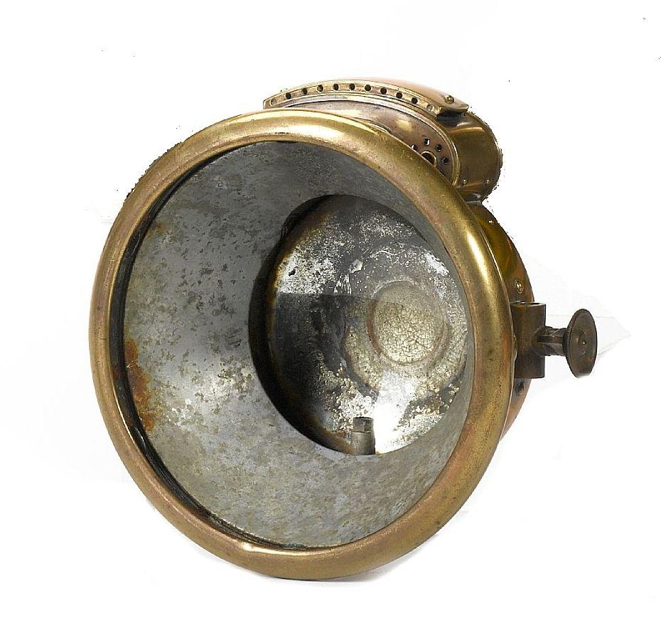 Bonhams Cars : A Germainia acetylene lamp by Herm. Reimann.,