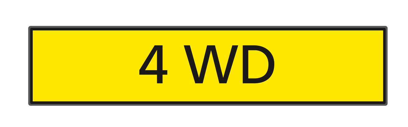 Bonhams Cars : Registration number '4 WD'