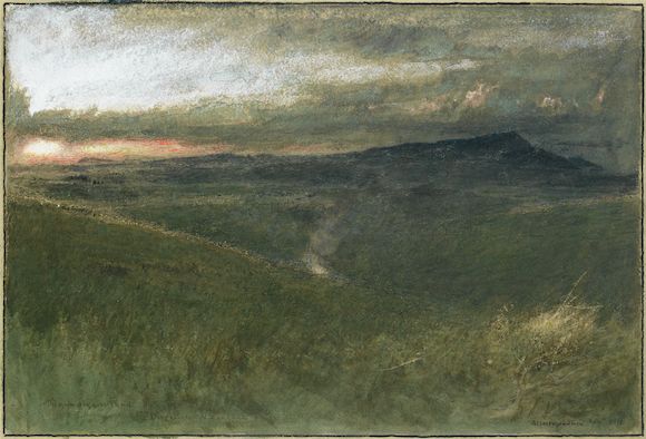 Bonhams : Albert Goodwin, RWS (British, 1845-1932) 'The gum diggers ...