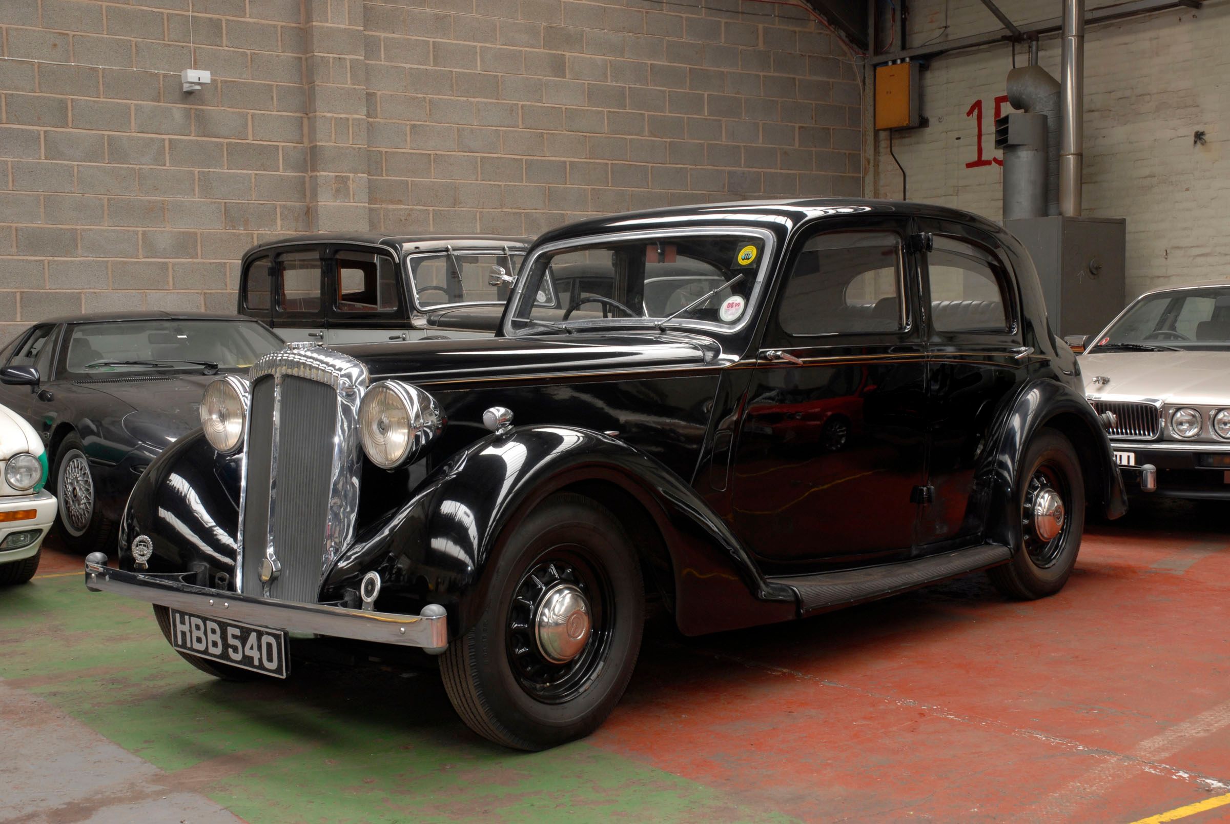 Bonhams Cars : 1939 Daimler DB18 2½-Litre Sports Saloon Chassis no. 47102 Engine no. 28664 ...