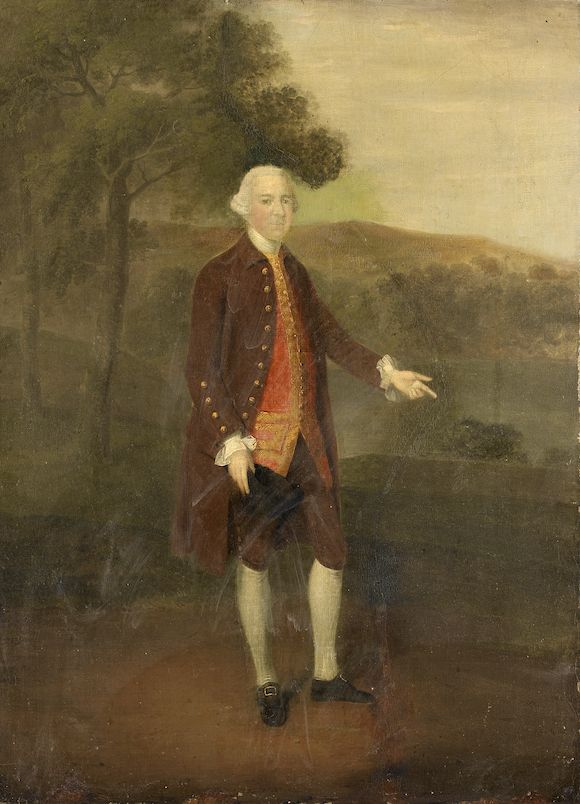 Bonhams : Circle of Arthur Devis (Preston 1712-1787 Brighton) Portrait ...