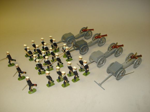 Bonhams : Britains set 79 Royal Navy Landing Party 34