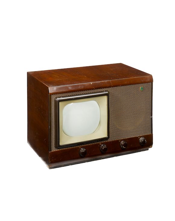 Bonhams : An Ekco type 754B table model television, 1948,