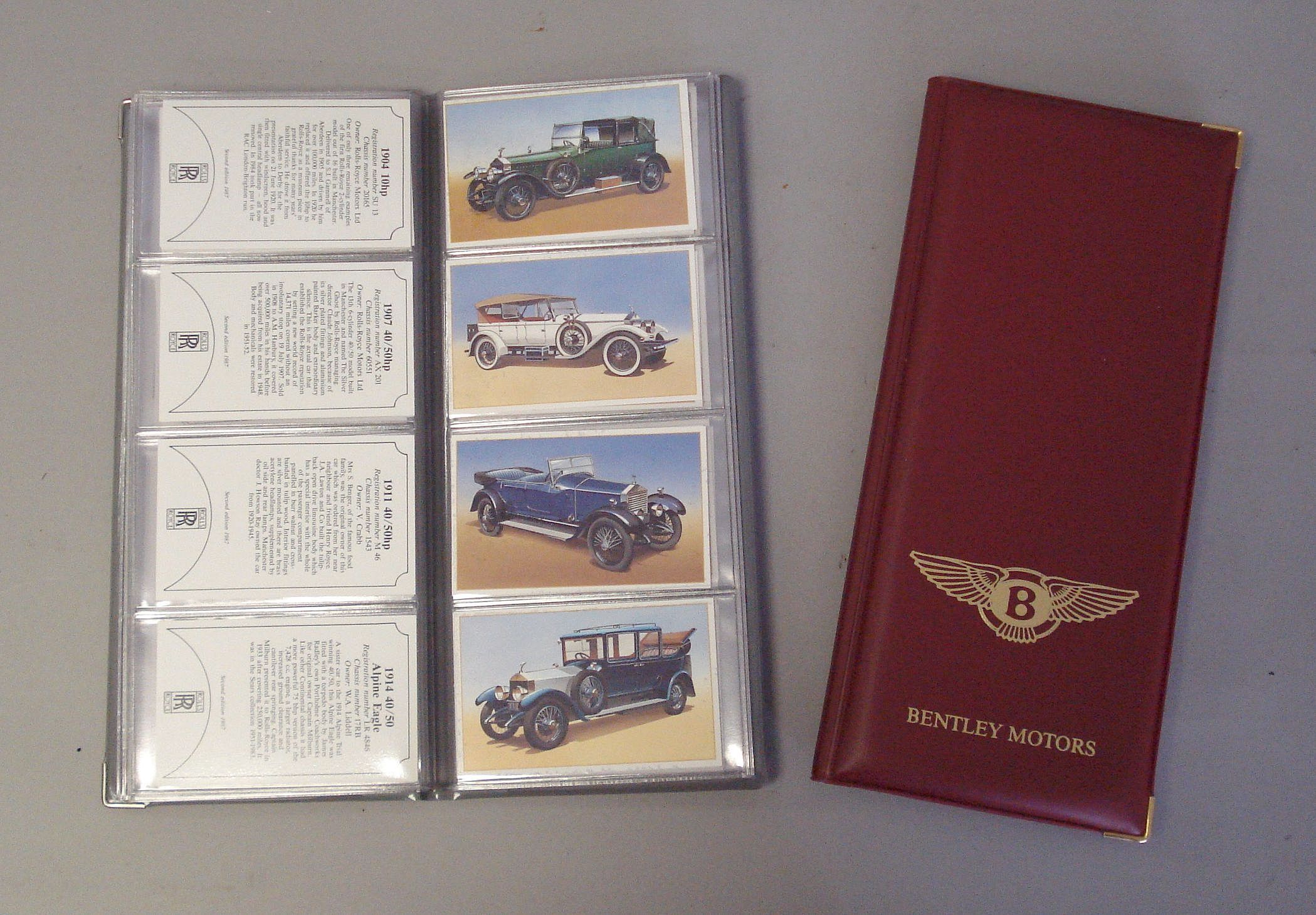 Bonhams Cars : A scarce complete two pack set of Rolls-Royce Motors ...