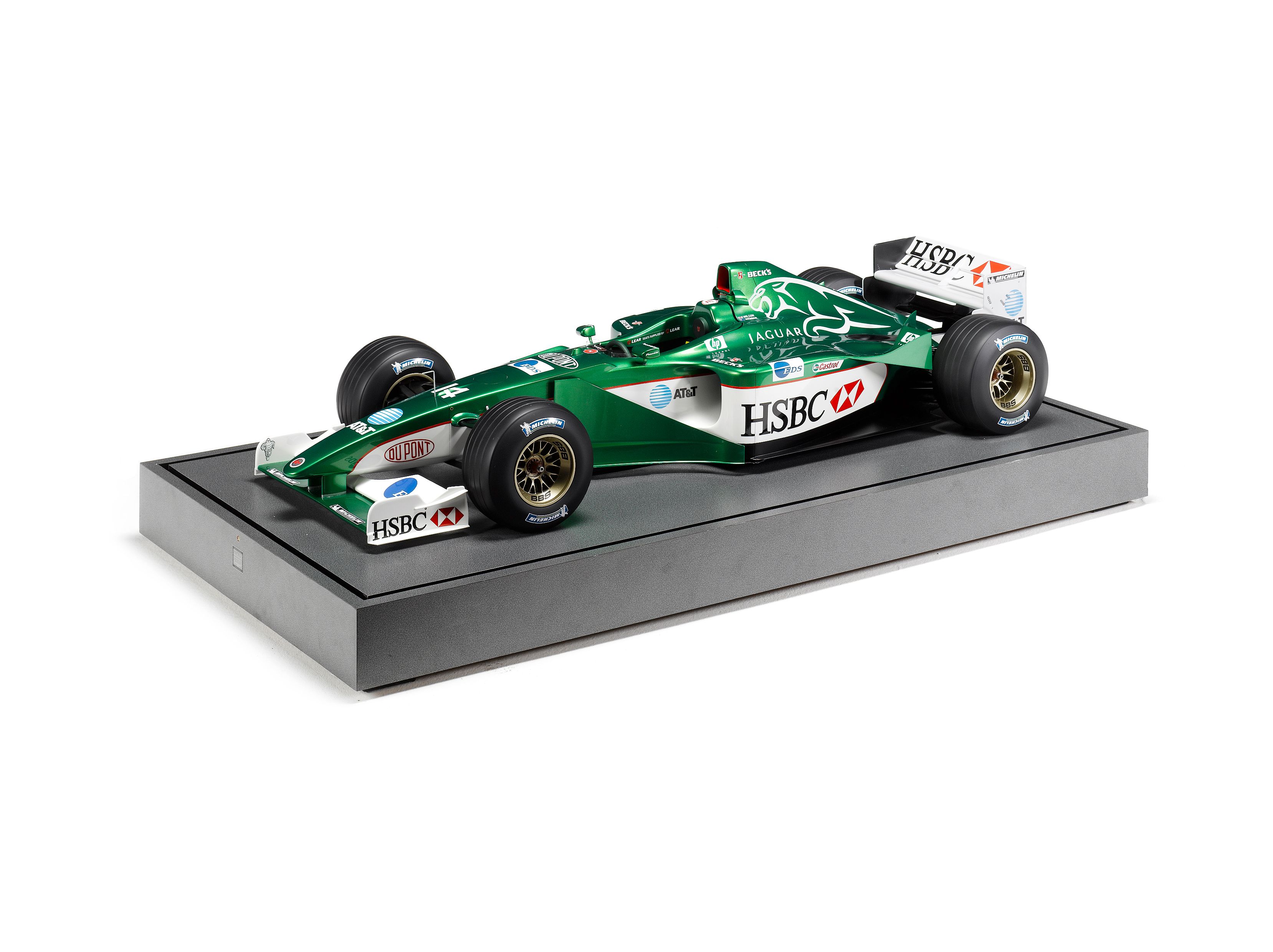Bonhams Cars : A Jaguar R4 Formula 1 car display model,