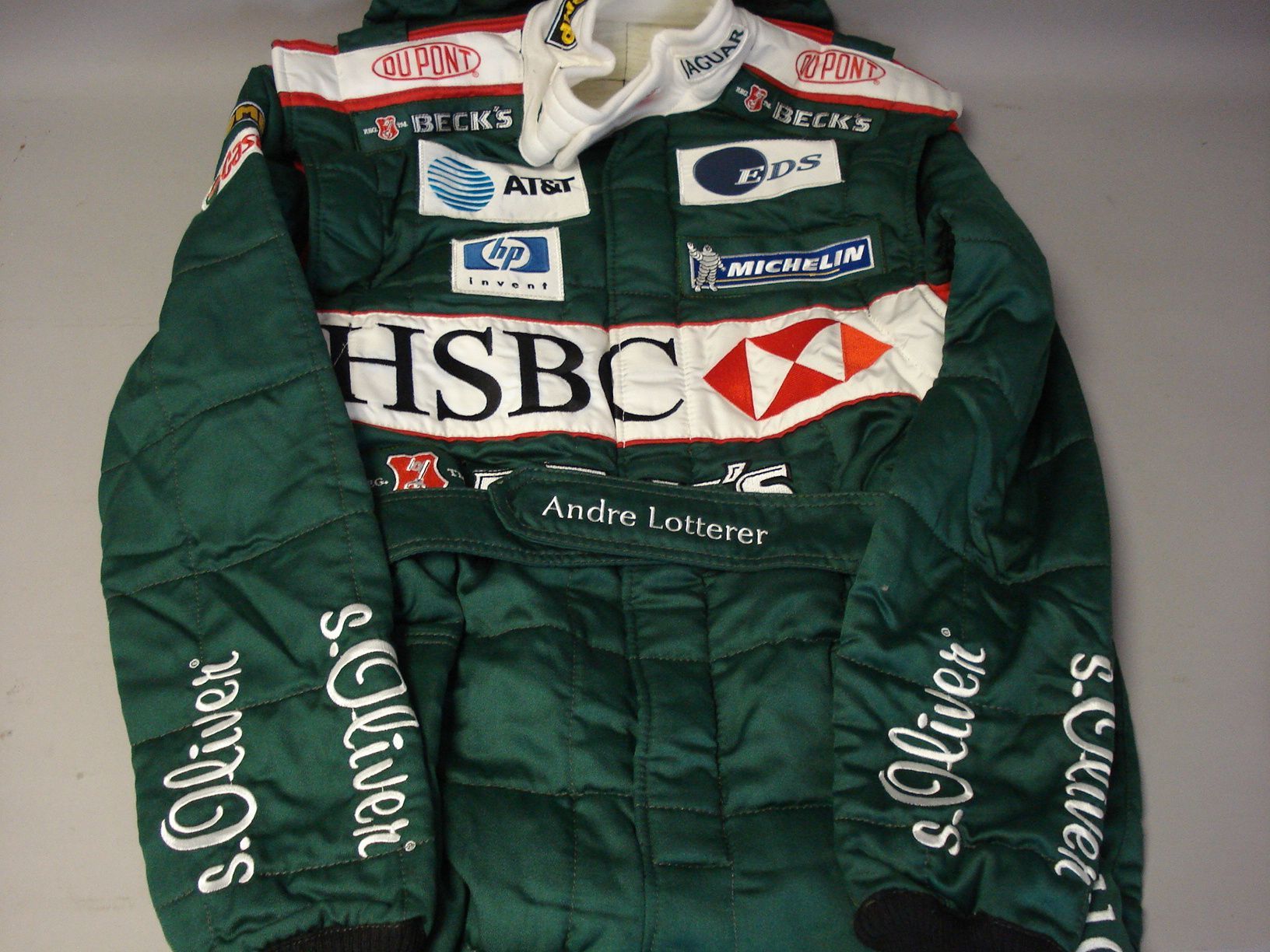 Bonhams Cars : A pair of Andre Lotterer's Jaguar Formula 1 Team racing ...