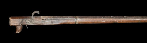 Bonhams : A 26-bore matchlock punt gun