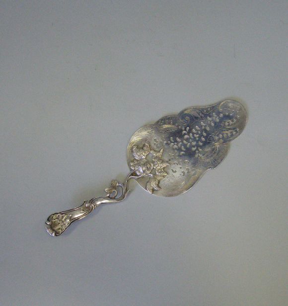 Bonhams : A Russian silver fish slice, possibly by Ivan Nesterov, St ...