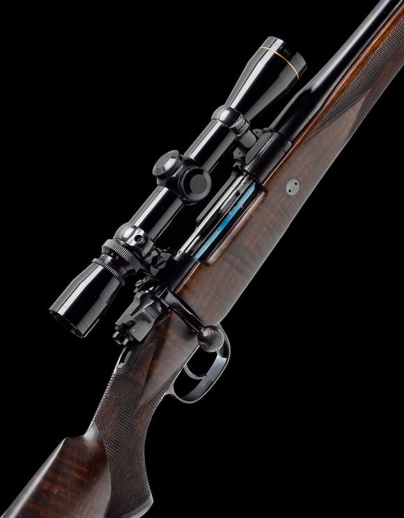 Bonhams : A 7mm (Magnum) Mauser sporting rifle by Shaw & Hunter, no ...