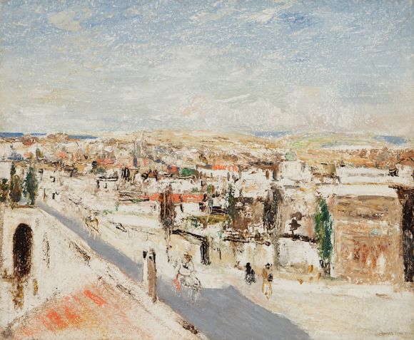 Bonhams : James Kay, RSA RSW (British, 1858-1942) Street scene, North ...