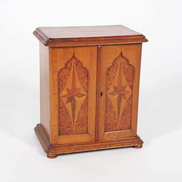Bonhams : A rare late 19th century New Zealand specimen wood table ...