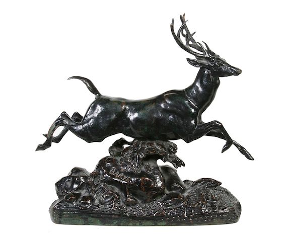 Bonhams : Antoine-Louis Barye (French, 1795-1875): A bronze model of ...