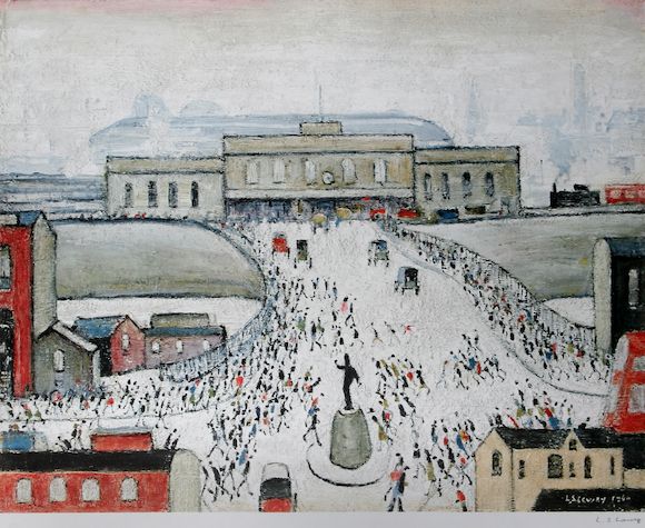 Bonhams : Laurence Stephen Lowry, R.A. (British, 1887-1976) 'Station ...