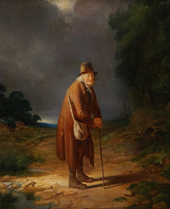 Bonhams : Thomas Sword Good (British, 1789-1872) A rest on the way